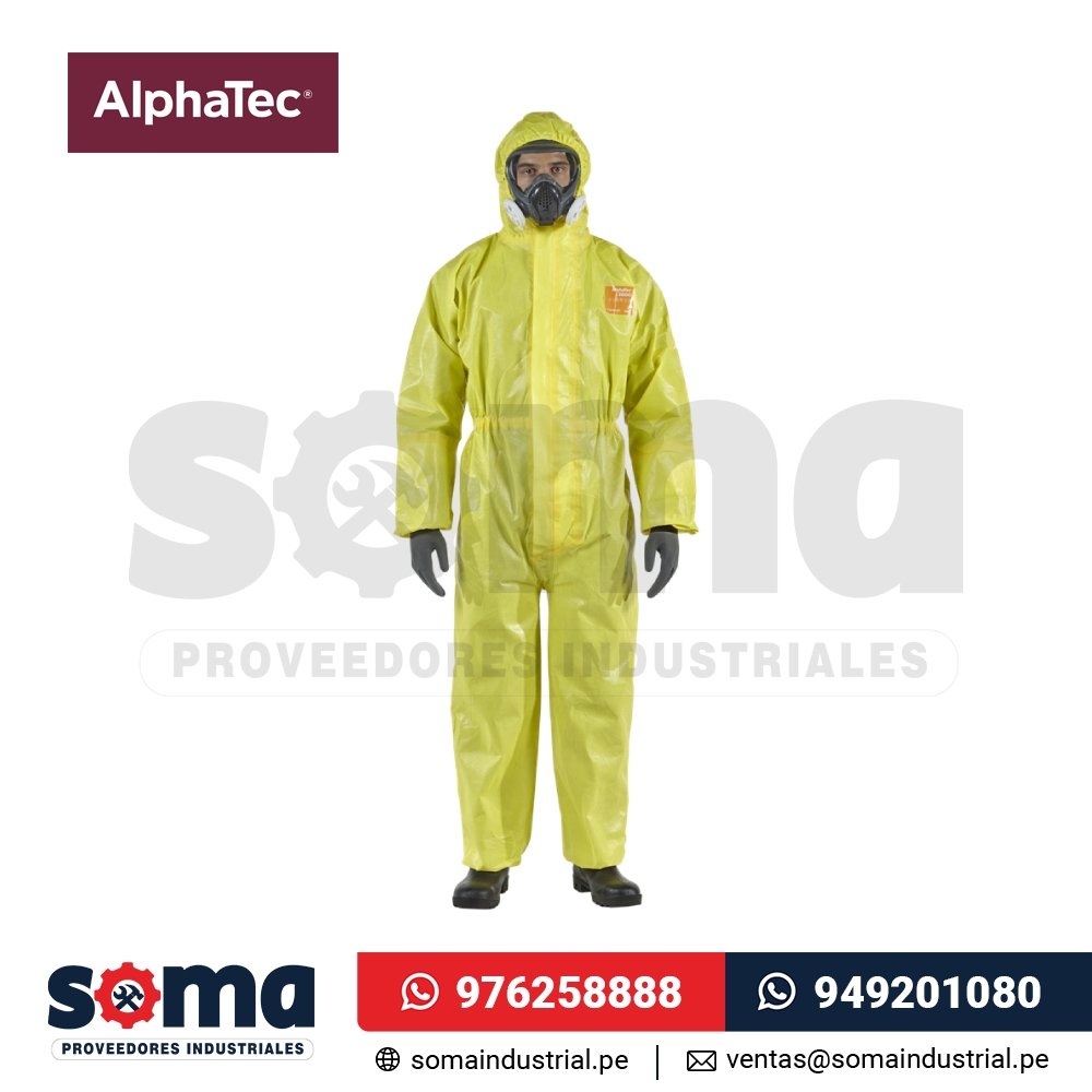 Traje AlphaTec 3000 Modelo 111 Contra Químicos » Precio por Mayor » Somaindustrial
